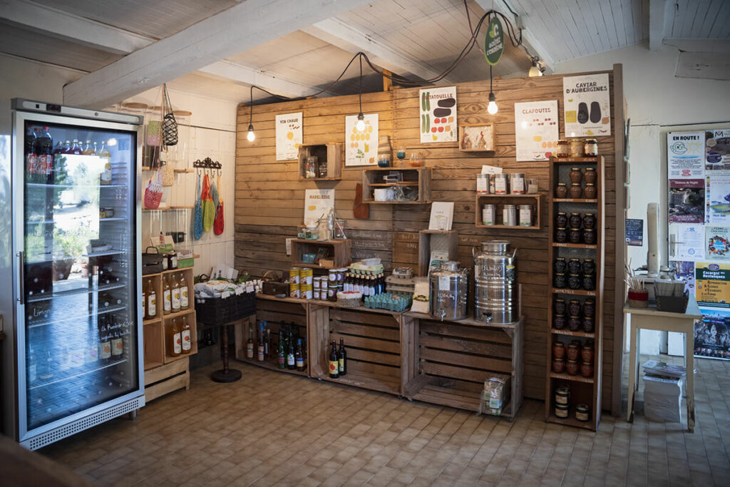 Local products shop - local produce and products from Ardeche